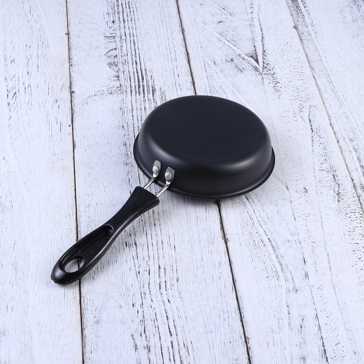 FELTECHELECTR 1Pack Novelty Mini Egg Shaped Frying Pan Nonstick Cast ...