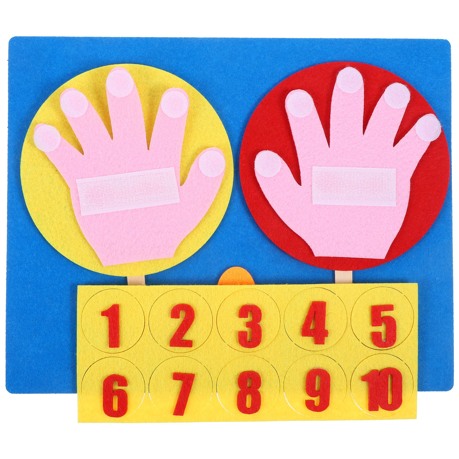 FELTECHELECTR 1Pack Number Cognitive Toy for Preschoolers Math Learning ...