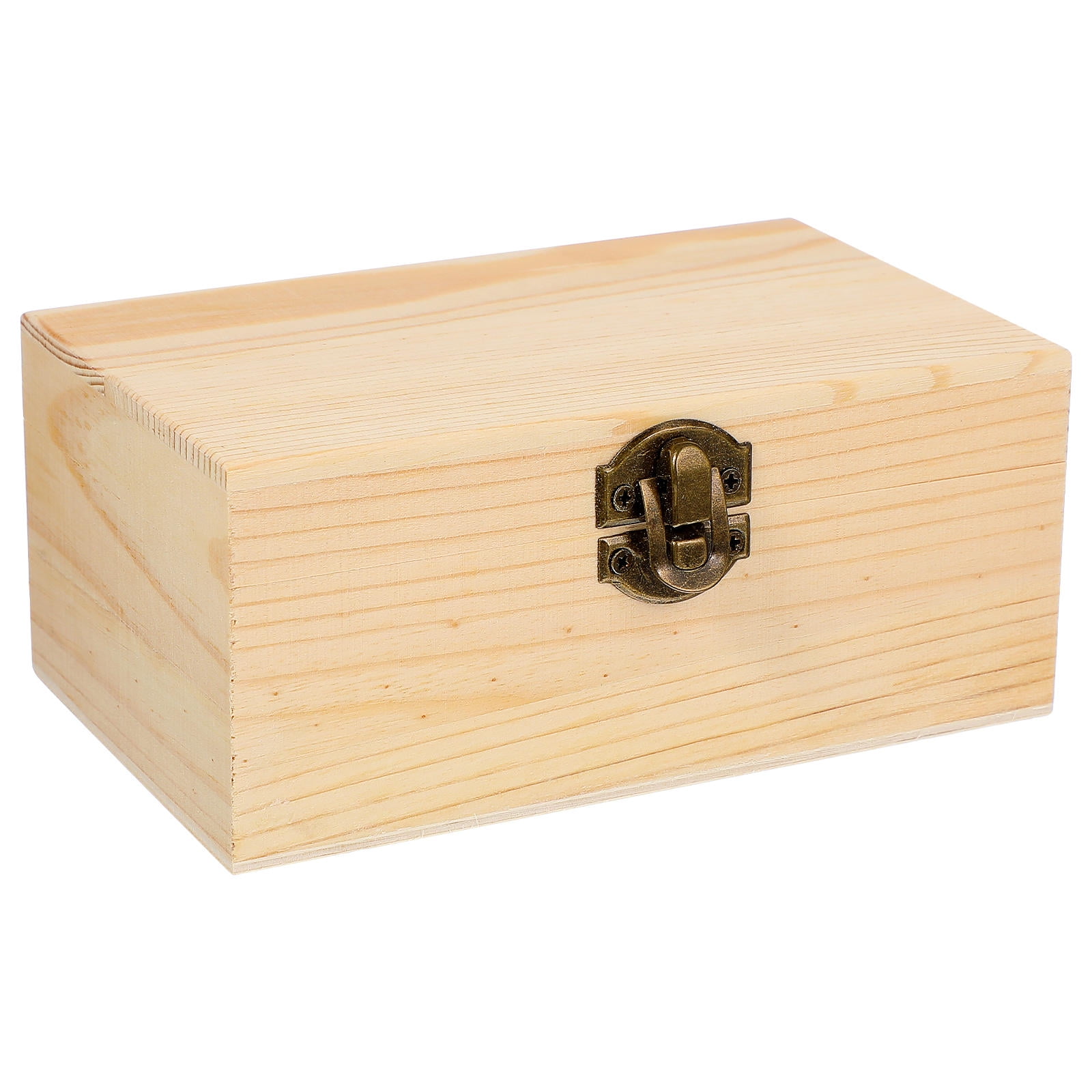 FELTECHELECTR Jewelry Organizer Khaki Wood 1Pack Home Use - Walmart.com