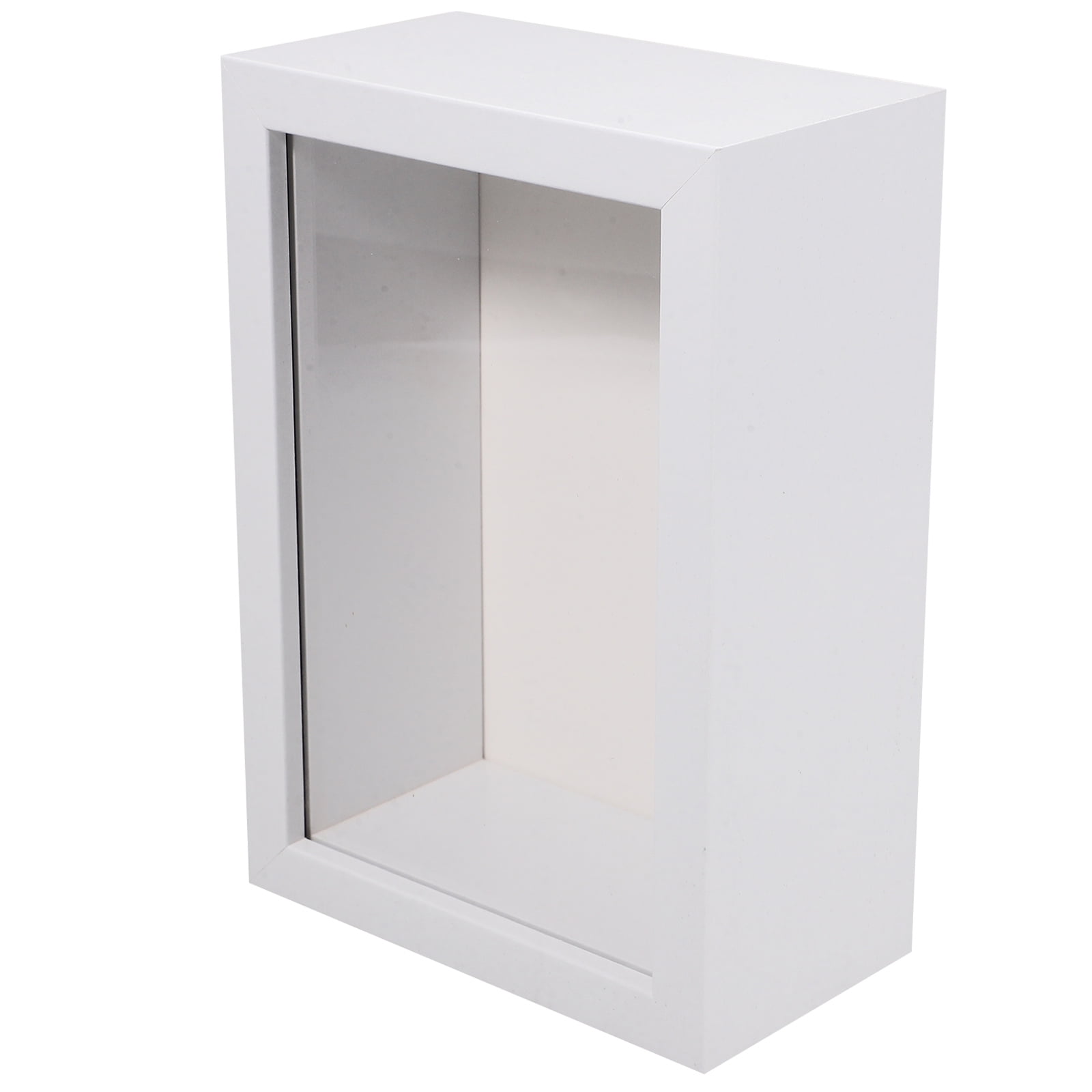 FELTECHELECTR 1Pack Rectangular Shadow Box for Collectors and Office ...