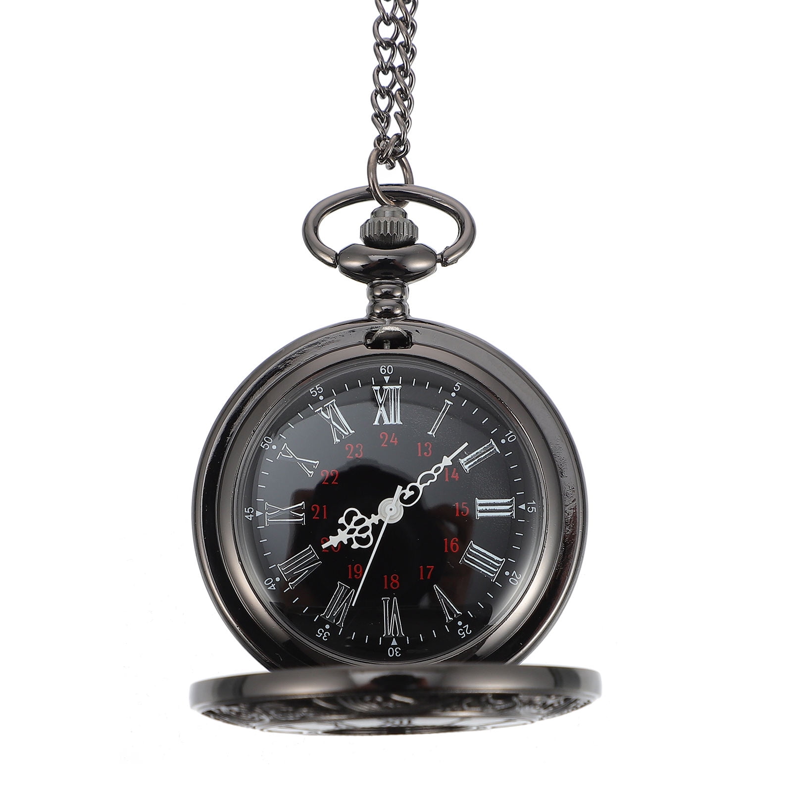 FELTECHELECTR 1Pack Retro Pocket Watch Old Fashioned Mechanical Pocket ...