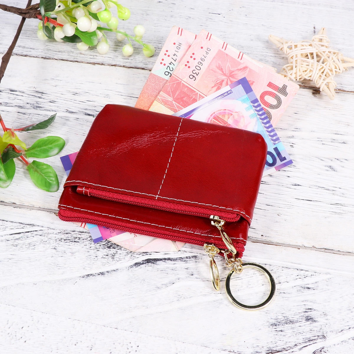 FELTECHELECTR 1Pack Small Change Purse In For Women To Hold Receipts ...