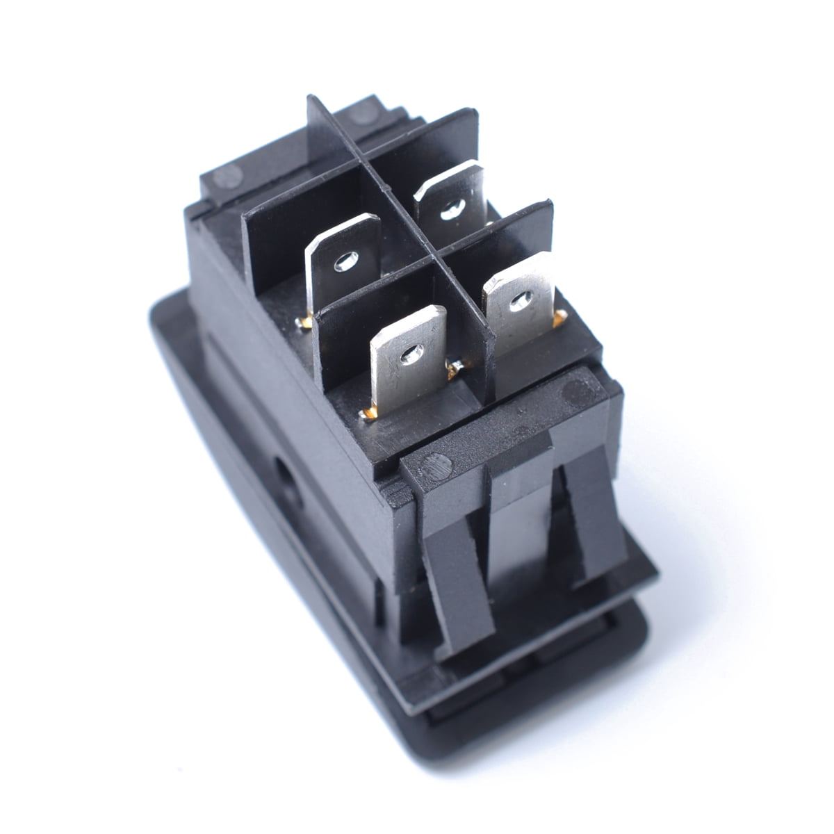 FELTECHELECTR 1Pcs 12V 20A Green Plastic Rocker Push Button for Cars ...