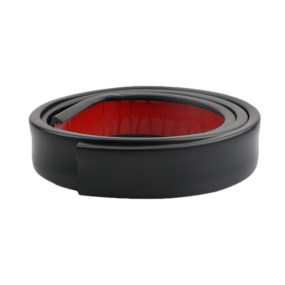 FELTECHELECTR 1Pcs Car Wheel Rim Edge Protector Black Rubber Carbon ...