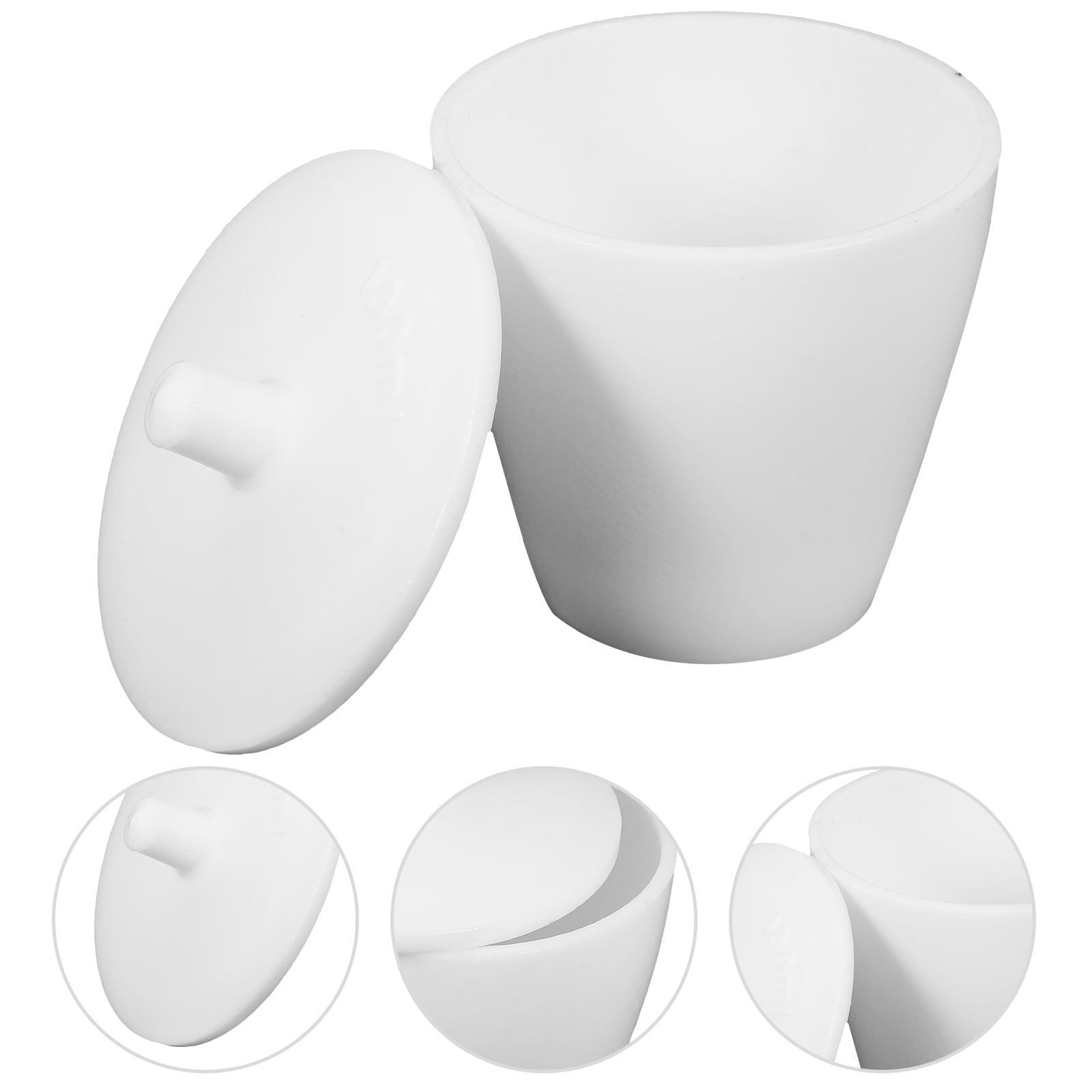 FELTECHELECTR 1Pcs Crucible with Polytetrafluoroethylene for Laboratory ...