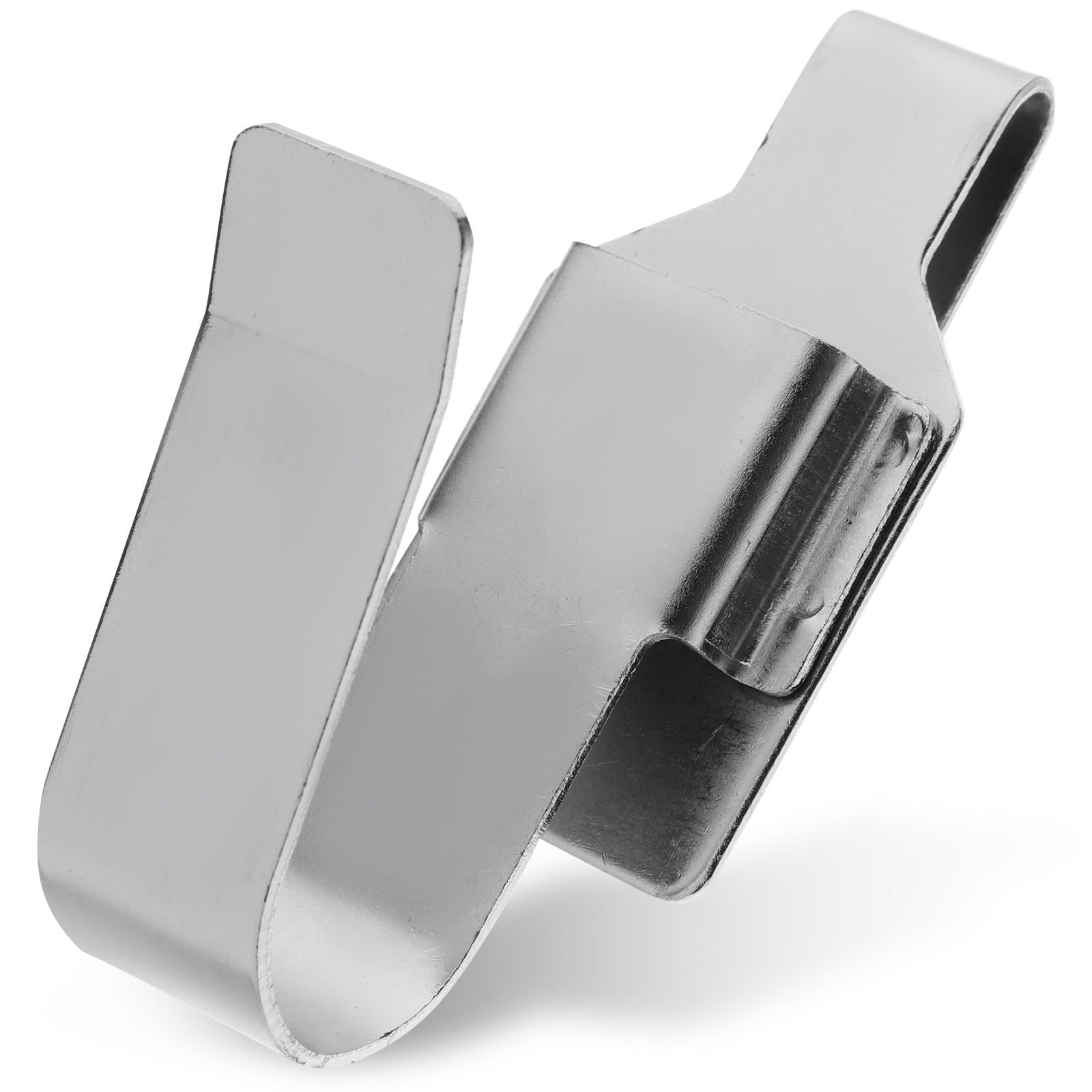 FELTECHELECTR 1Pcs Drill Clip For Tool Belt Silver Steel Tool Holding ...