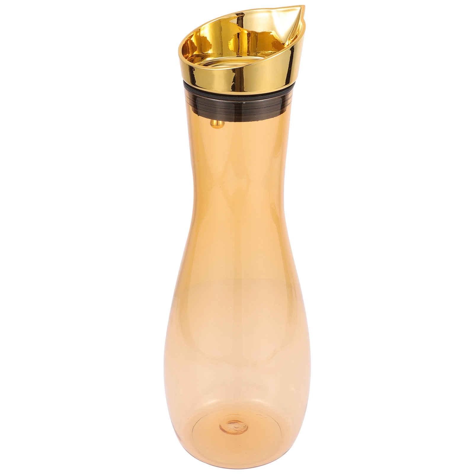FELTECHELECTR 1Pcs Golden Plastic Water Pitcher For Friends 1L ...