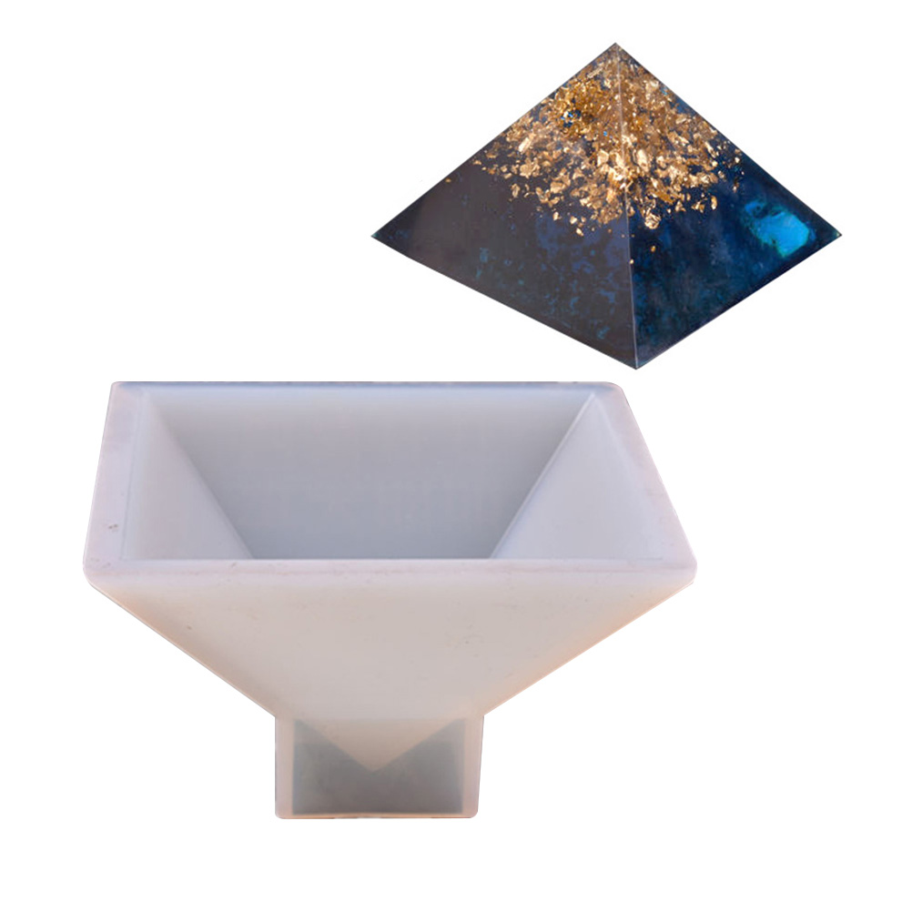 FELTECHELECTR 1Pcs Silicone Mold Pyramid Shape for DIY Baking and Craft ...