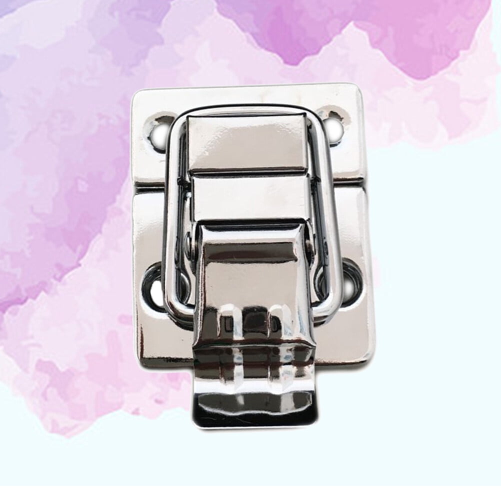 FELTECHELECTR 1Pcs Silver Rectangular Case Latch Heavy Duty Toggle ...