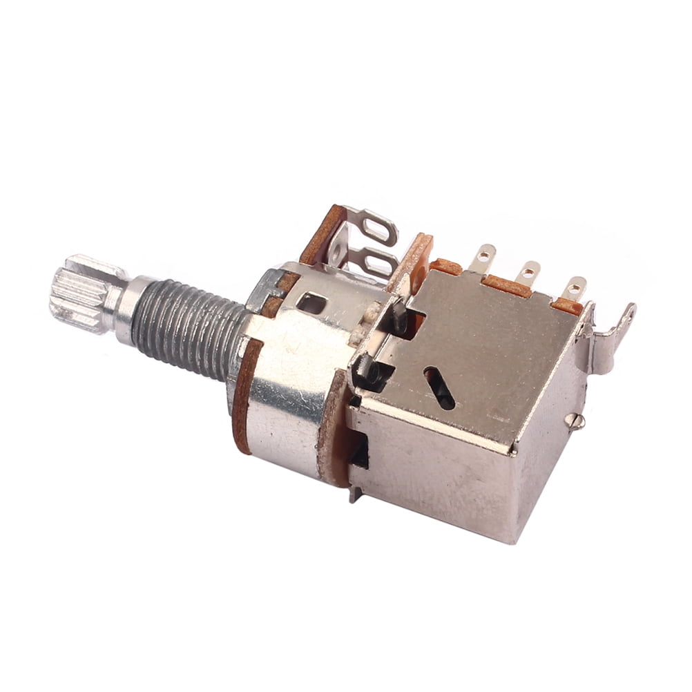 FELTECHELECTR 1Pcs Split Shaft Potentiometer Metal Cylindrical for ...