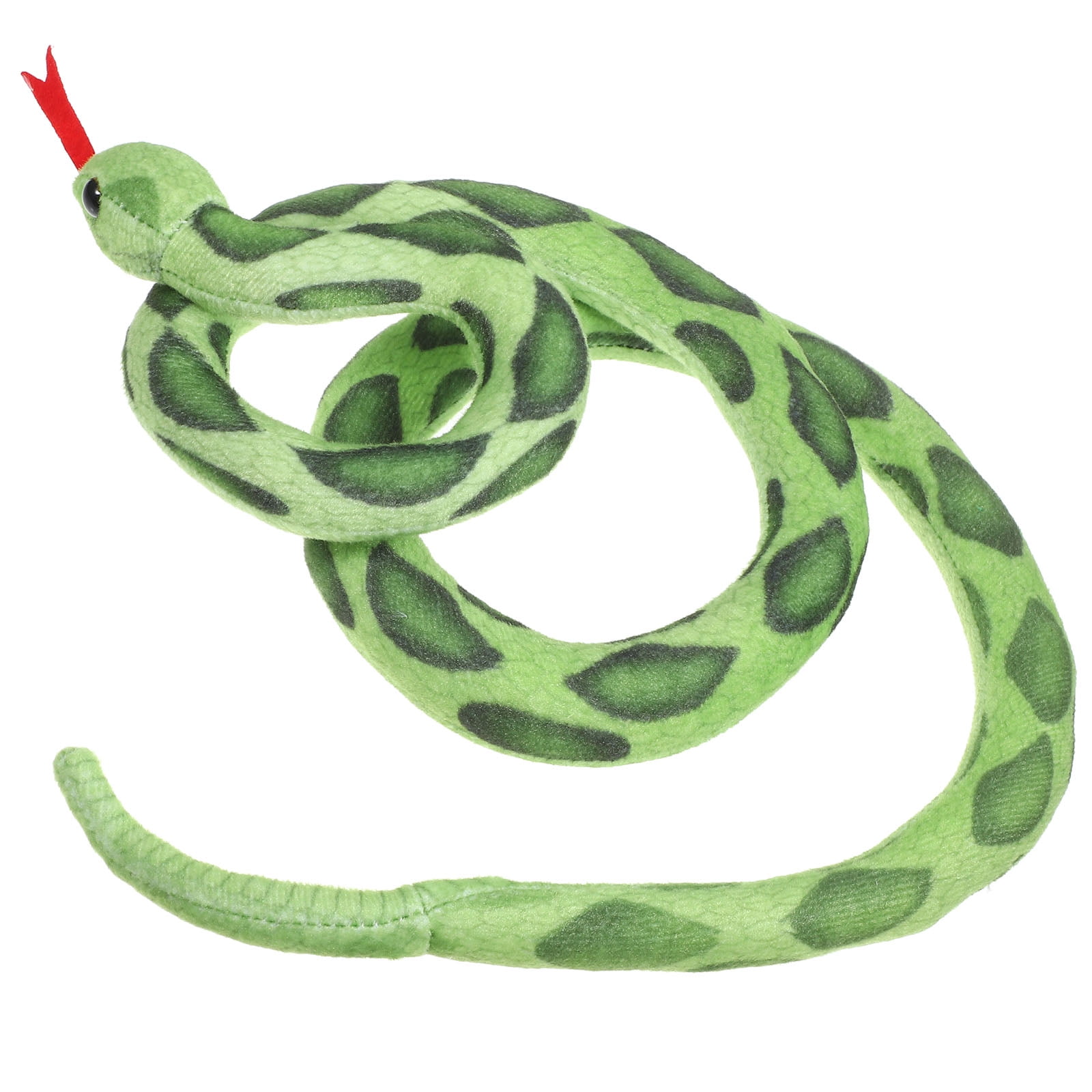 FELTECHELECTR 1Pcs Stuffed Snake Toy Realistic Design for Prank and ...