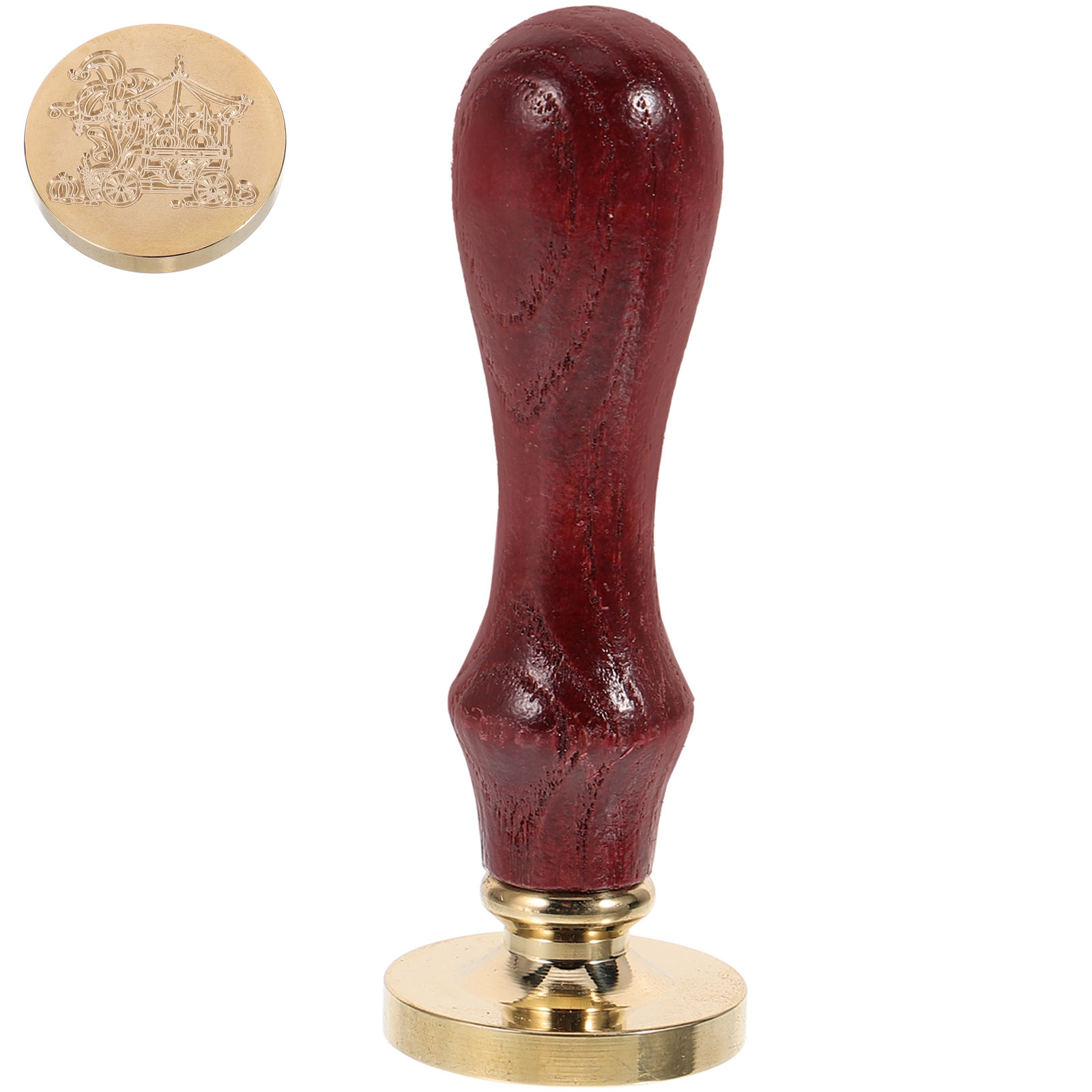 FELTECHELECTR 1Pcs Wax Seal Stamp Head Copper For Envelopes Invitations ...