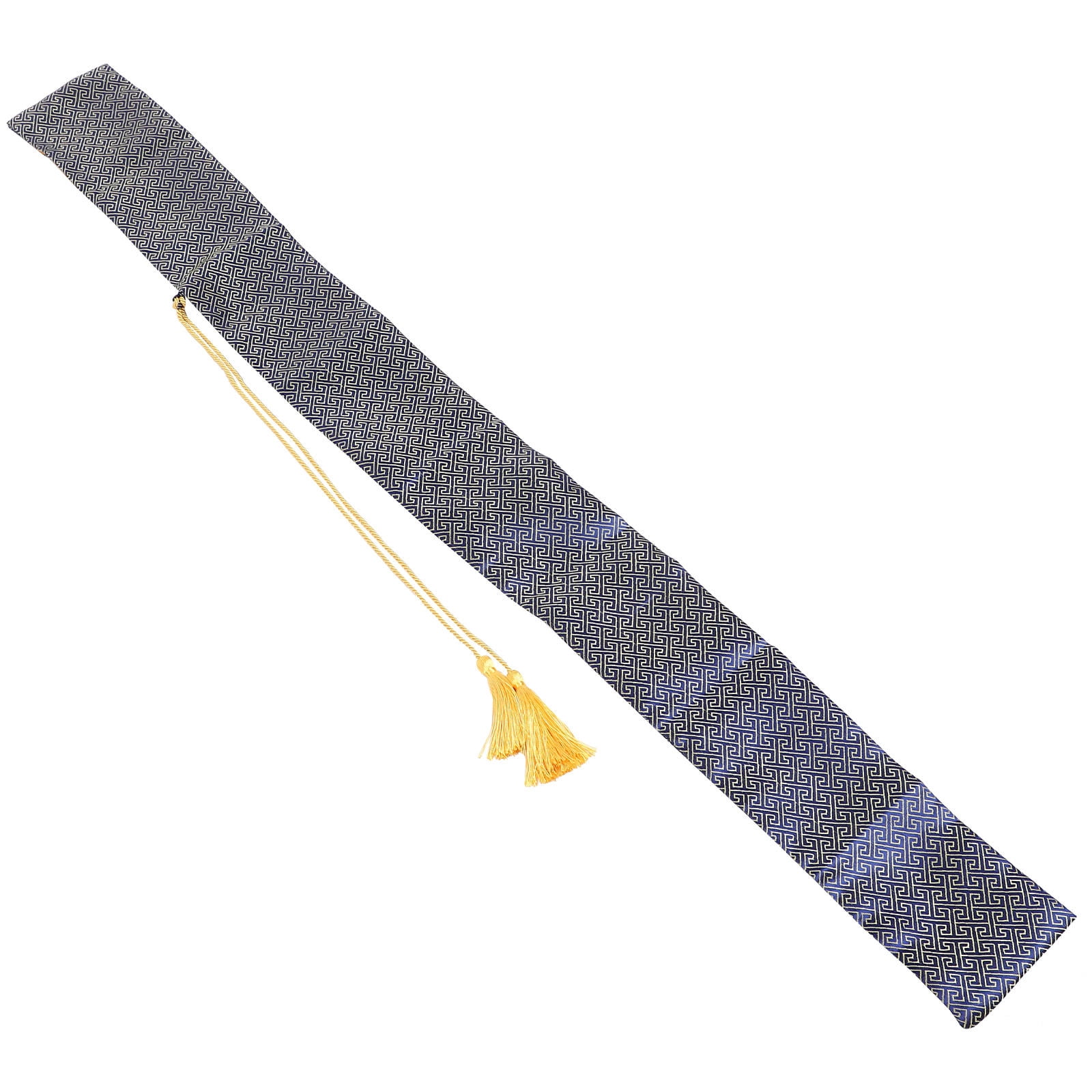 FELTECHELECTR 1Set Blue with Gold Thread Silk Thick Sword Pouch for ...
