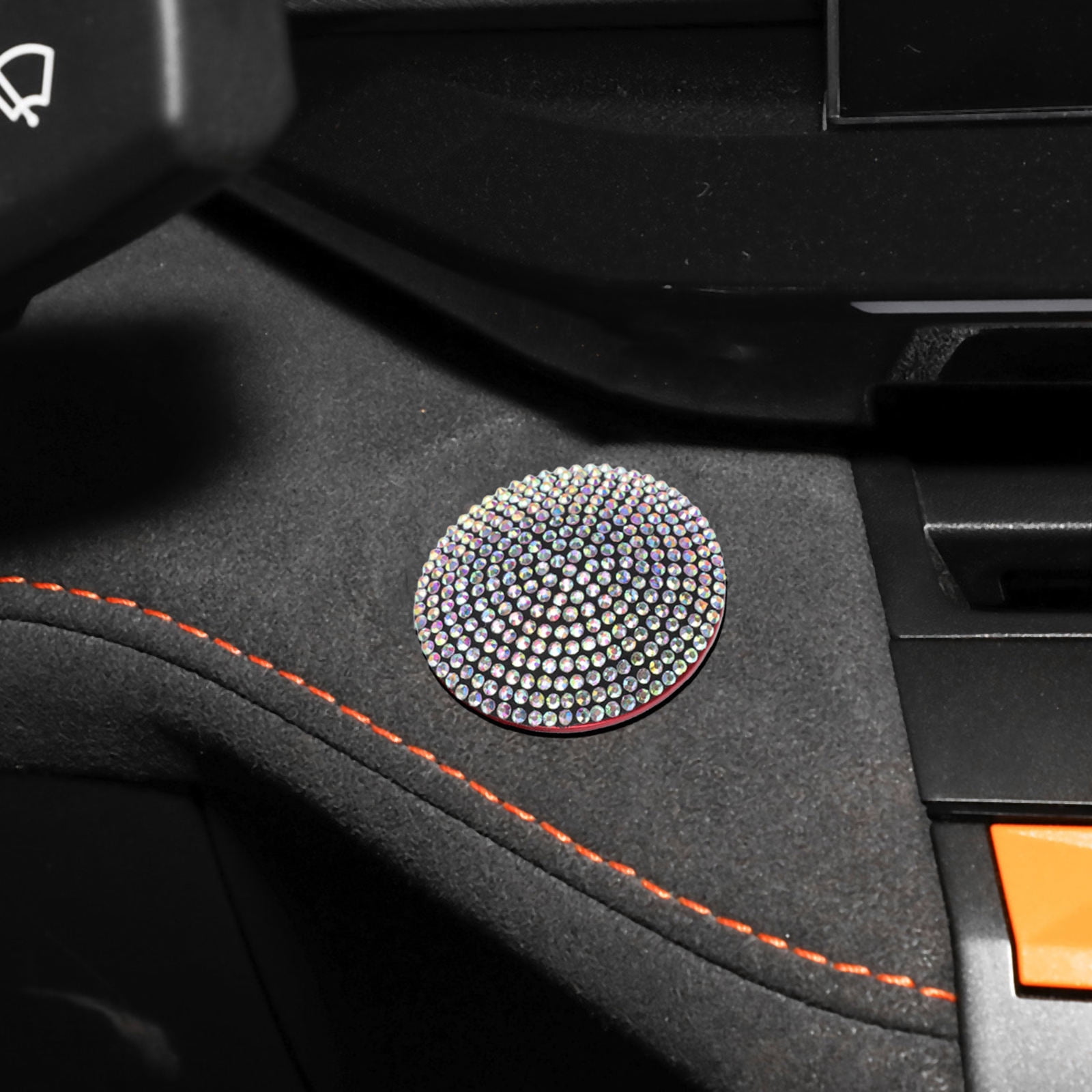 FELTECHELECTR 1Set Car Start Engine Cover In Assorted Color For ...