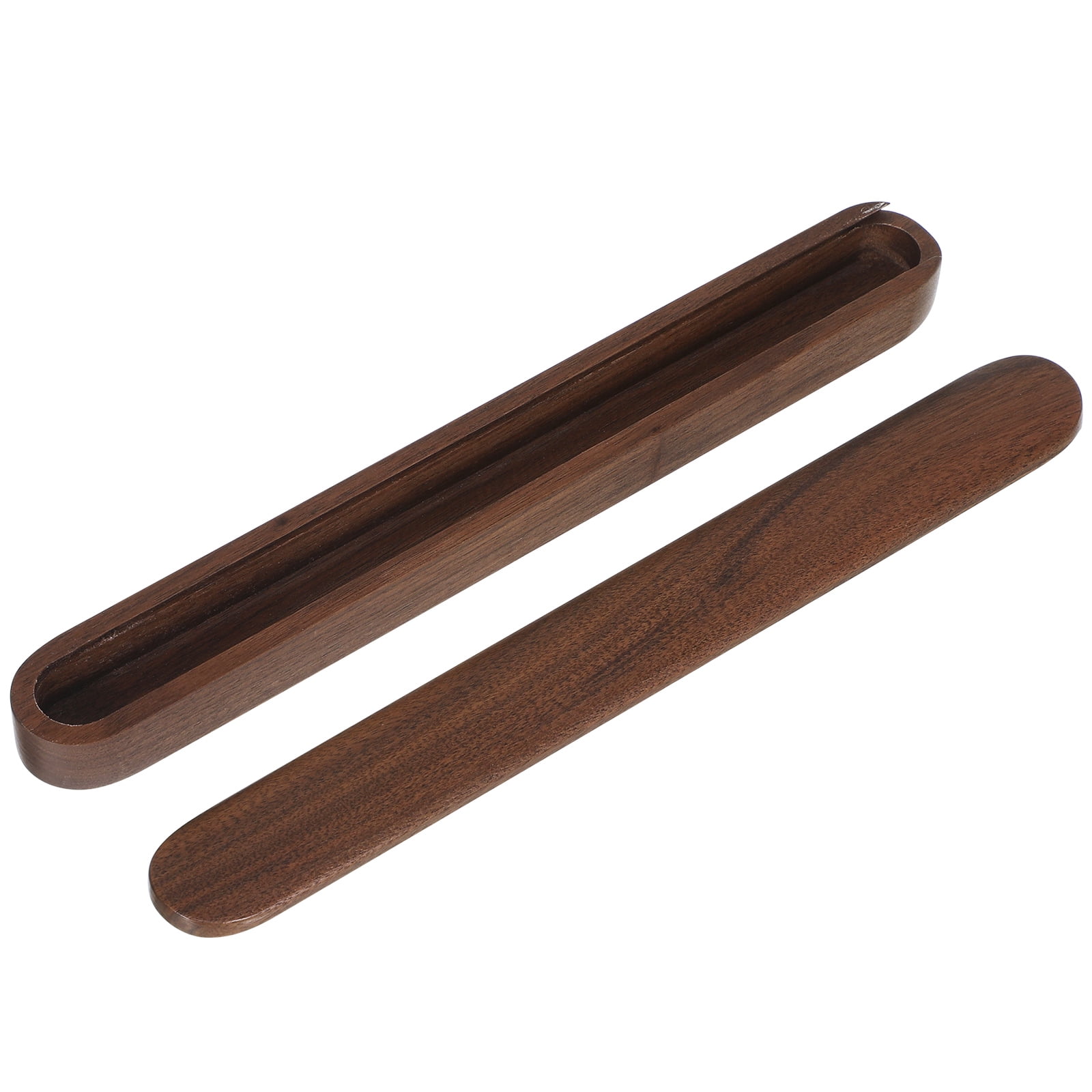 FELTECHELECTR 1Set Chopsticks Container Holder Black Walnut Solid Wood ...