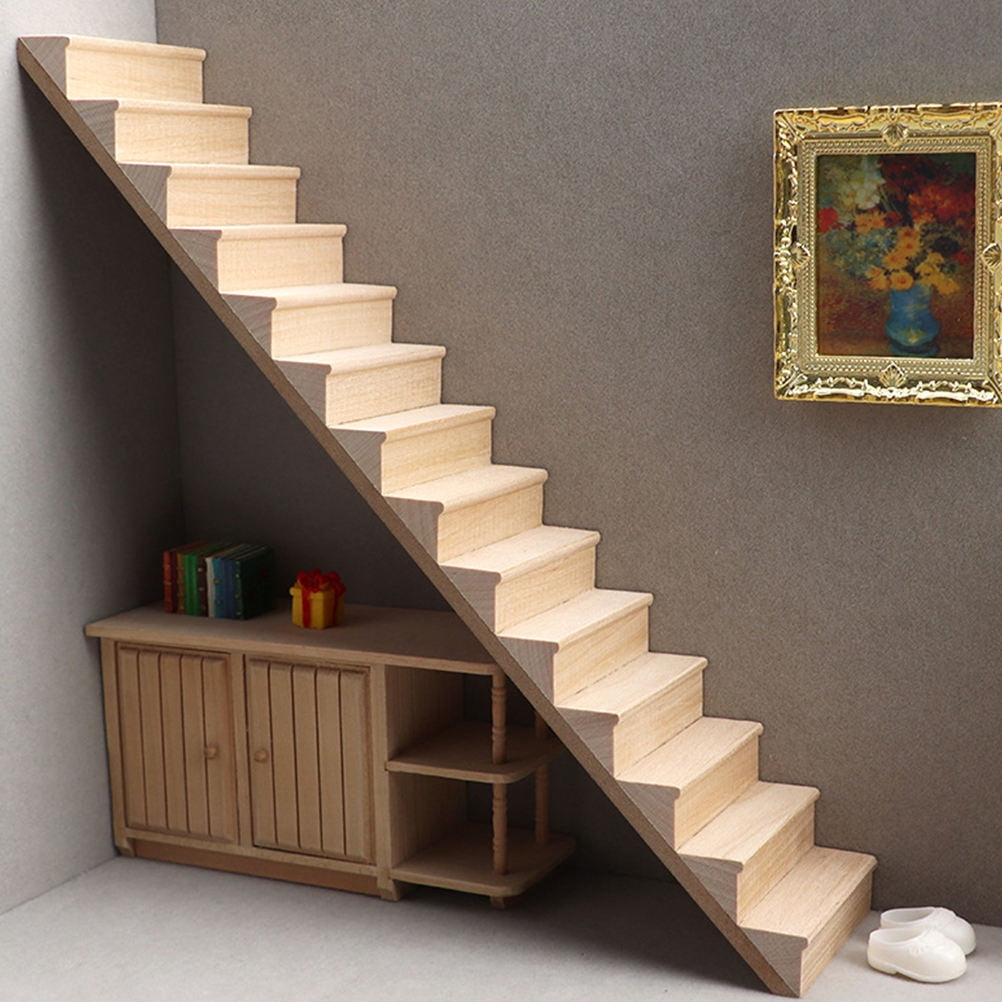 FELTECHELECTR 1Set Mini Stair for Boys and Girls in Beige with ...