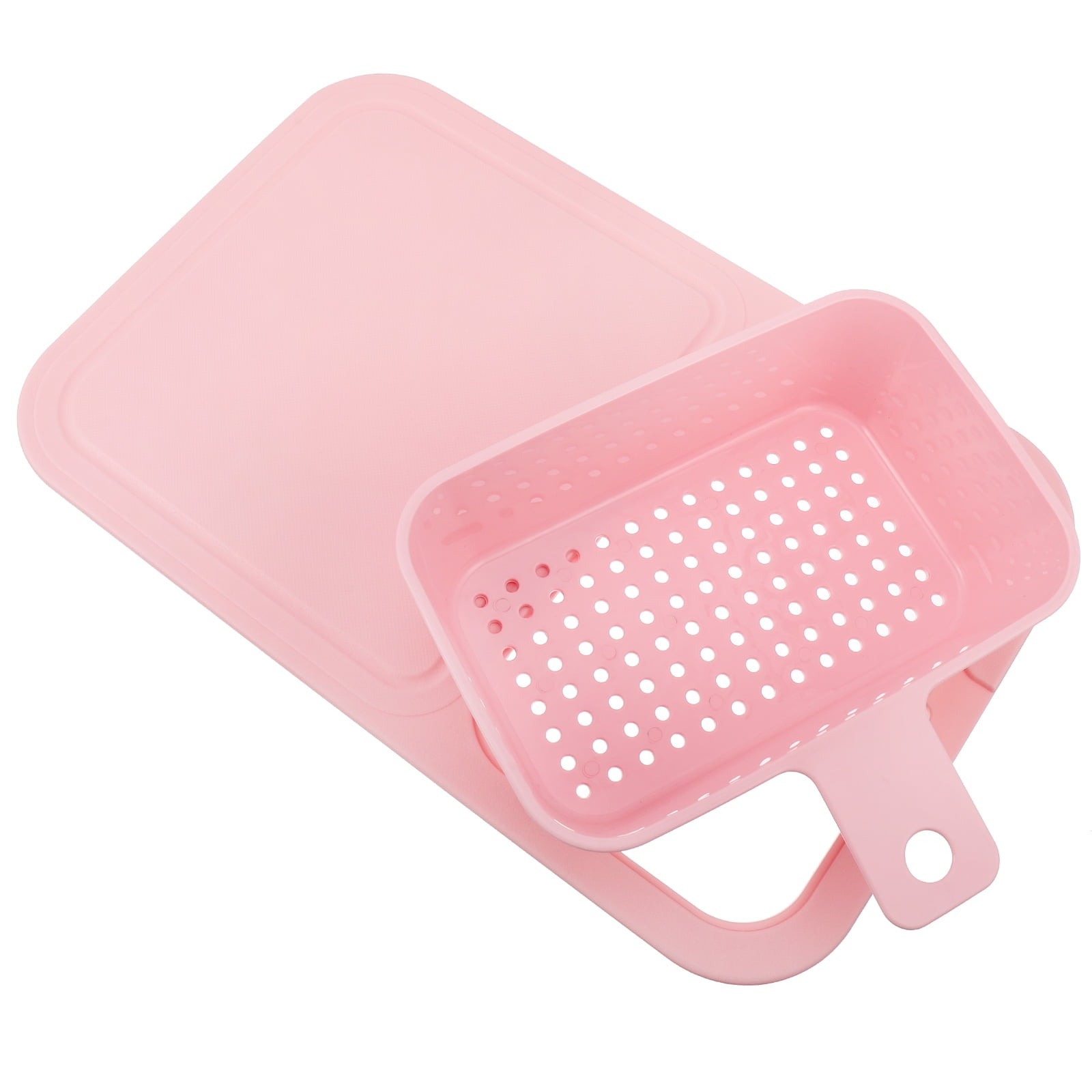FELTECHELECTR 1Set Pink Plastic Chopping Board For Salad Chopper Simple ...