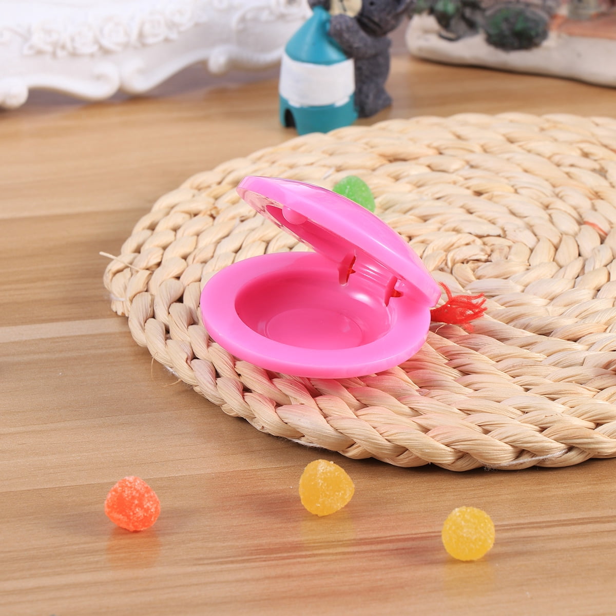 FELTECHELECTR Castanets for Kids Percussion Instrument Pink 1Pack ...