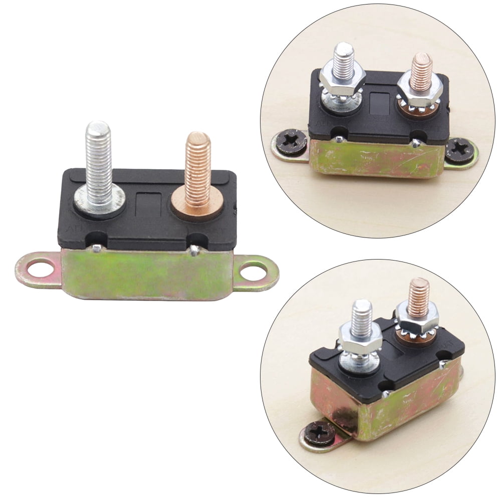 FELTECHELECTR 1Set Red Electrical Short Prevention Circuit Breaker with ...