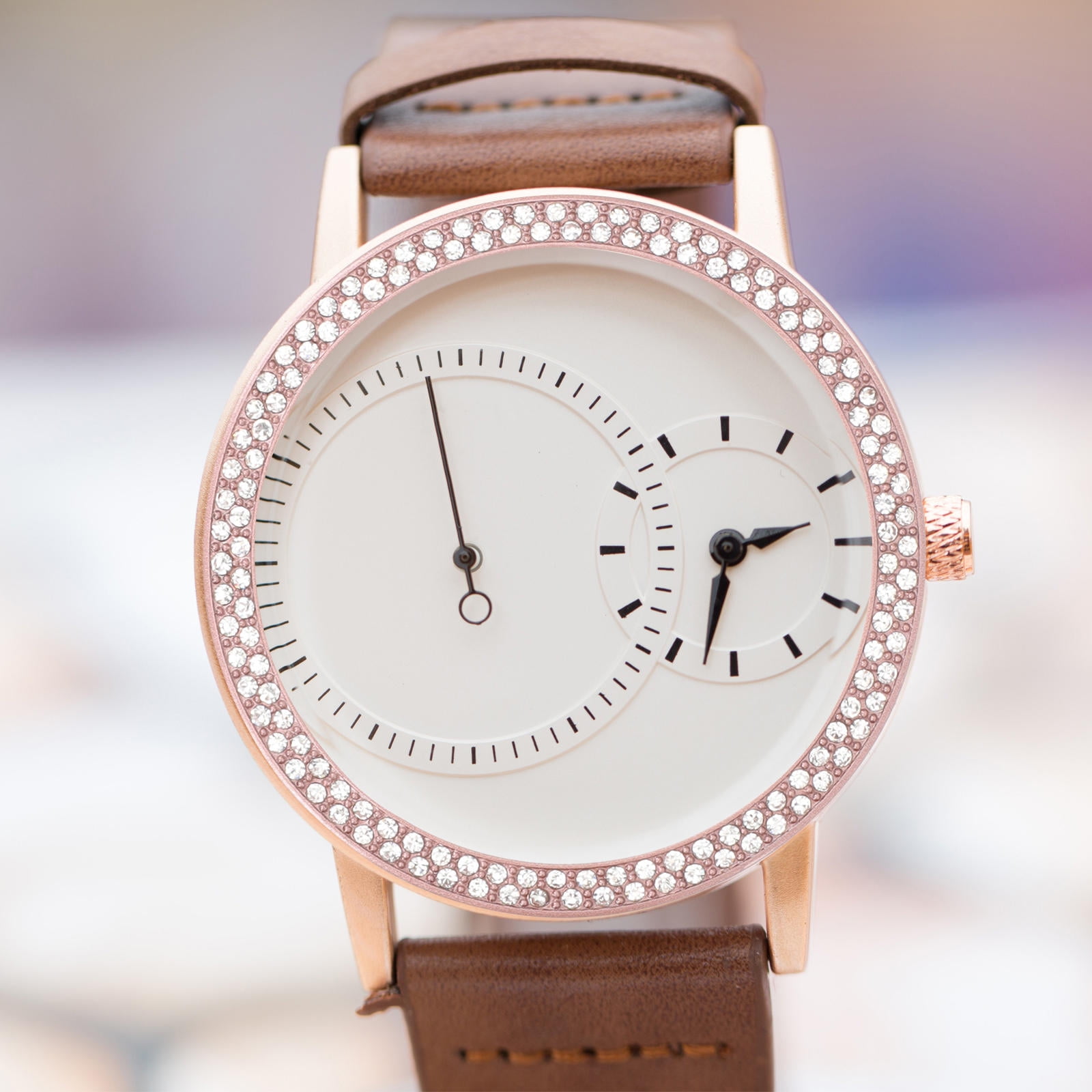 FELTECHELECTR Decorative Watch Frame Bezel Ring Watch 3 Golden 1Pack 4 ...