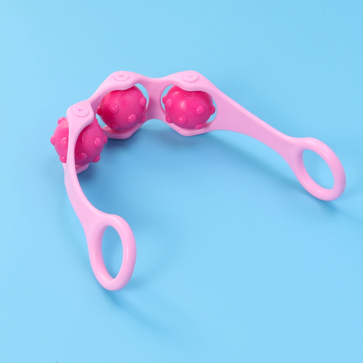 FELTECHELECTR 1Set Roller For Muscles In Rosy 3D Ergonomic Handle ...