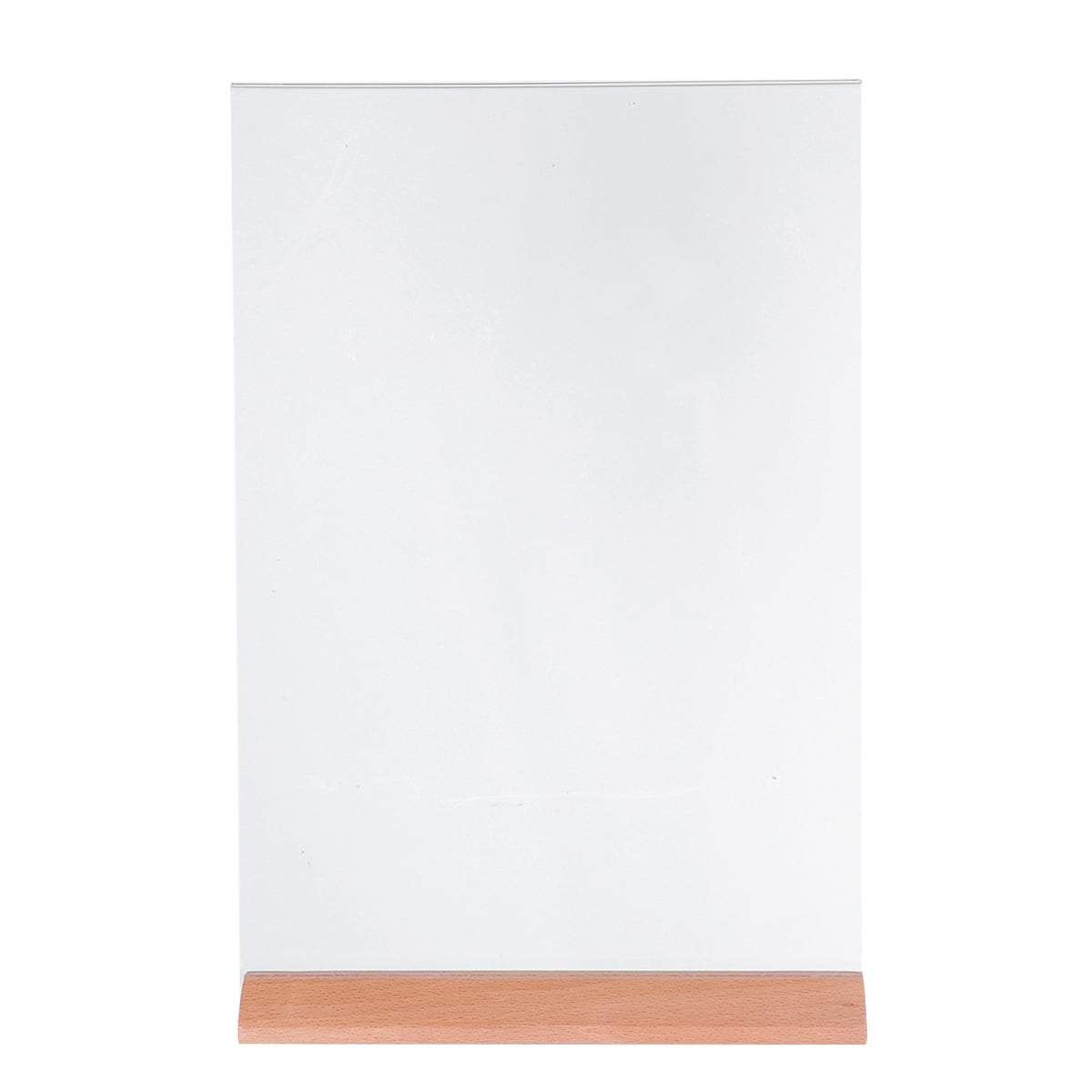 FELTECHELECTR 1Set Transparent Menu Stand for Table Menu Holders for ...