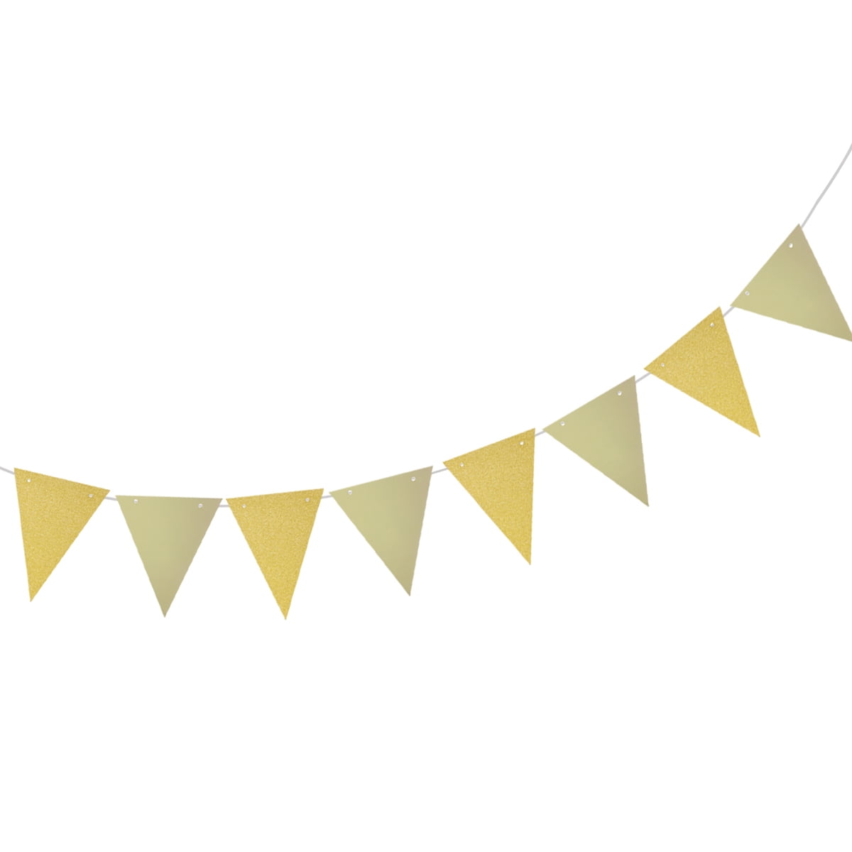FELTECHELECTR 1Set Triangular Small Bunting Flag for Baby Birthday ...