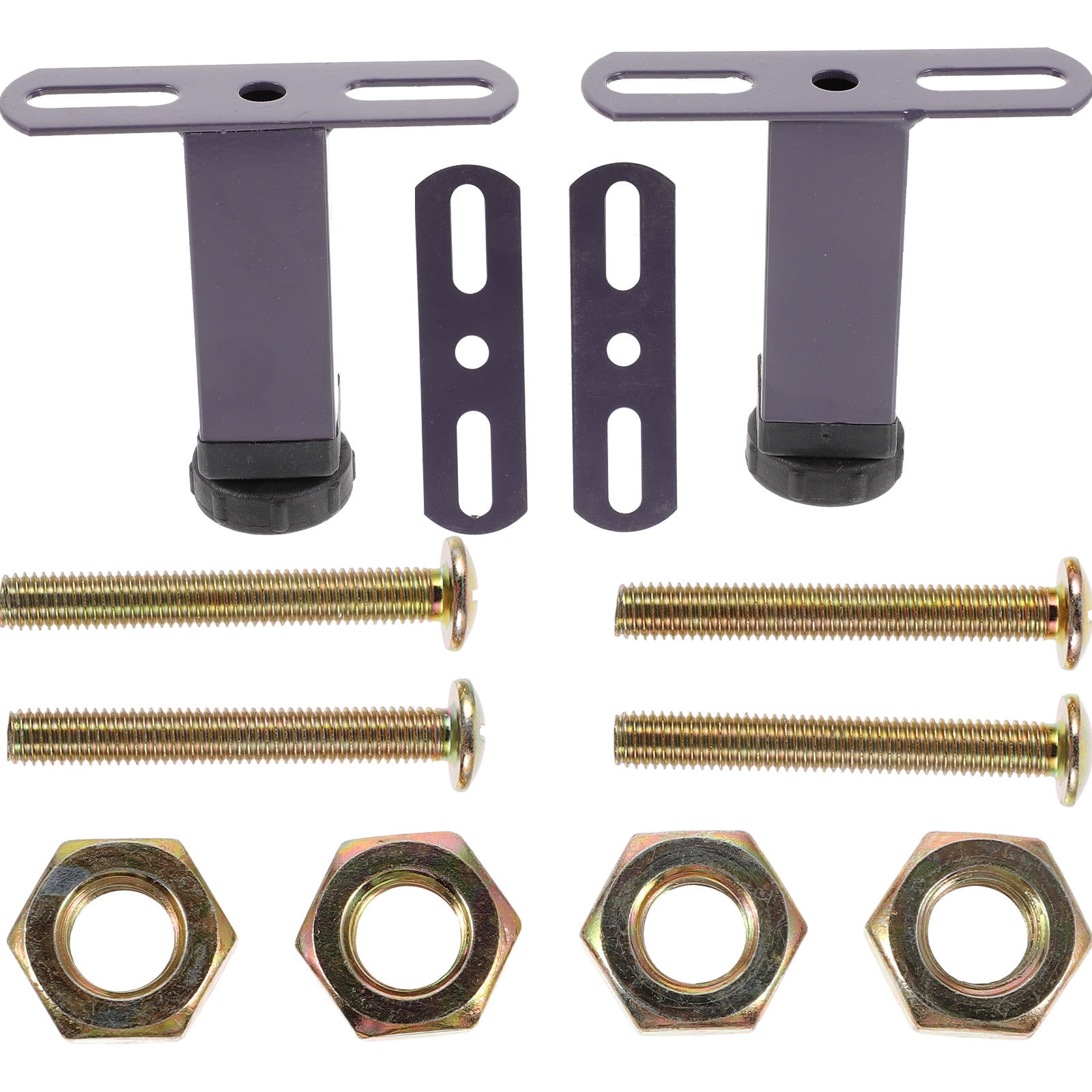 FELTECHELECTR 2 Pcs Furniture Bed Support Frame Feet Replacement ...