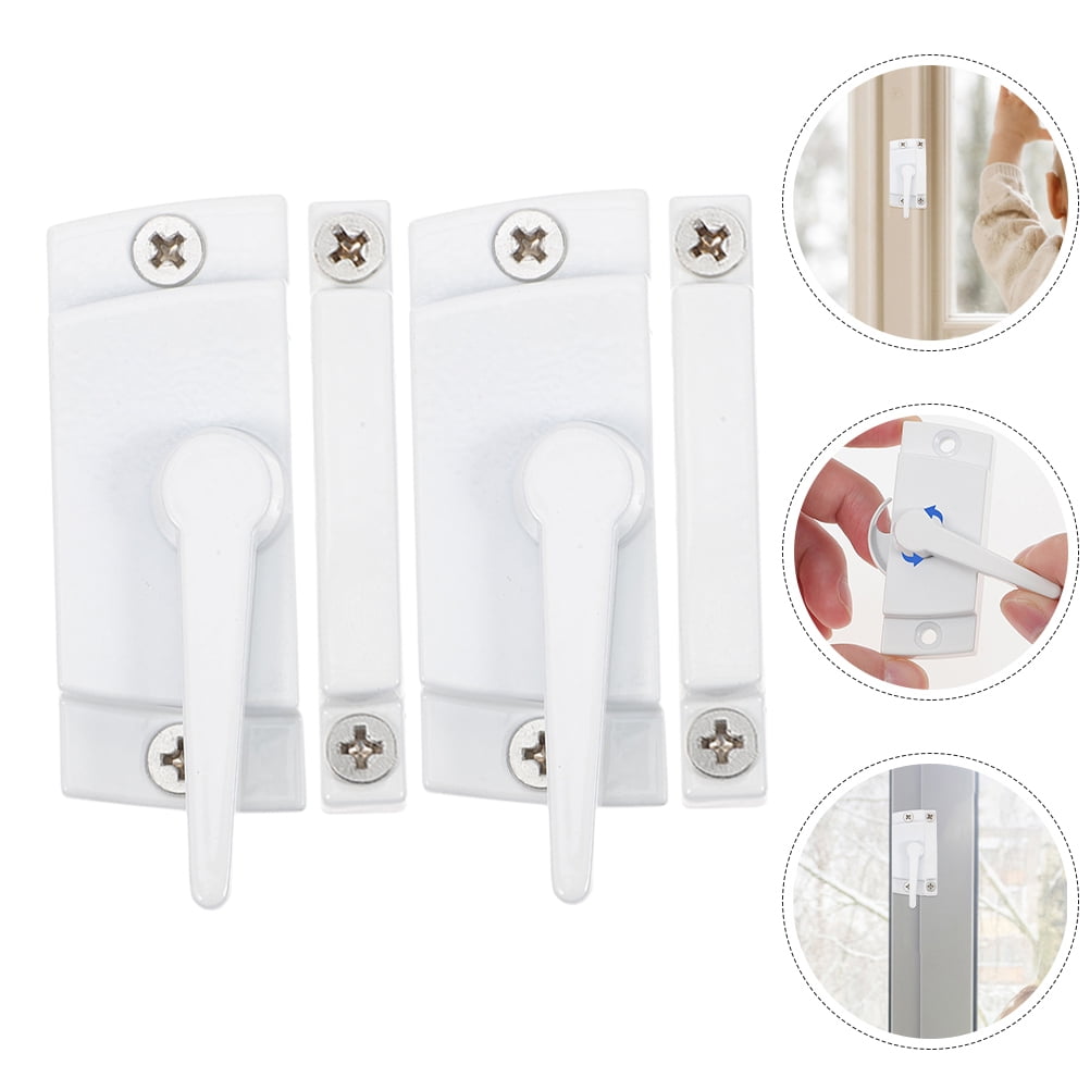 FELTECHELECTR 2 Sets Sliding Window Sash Lock Window Latch Replacement ...