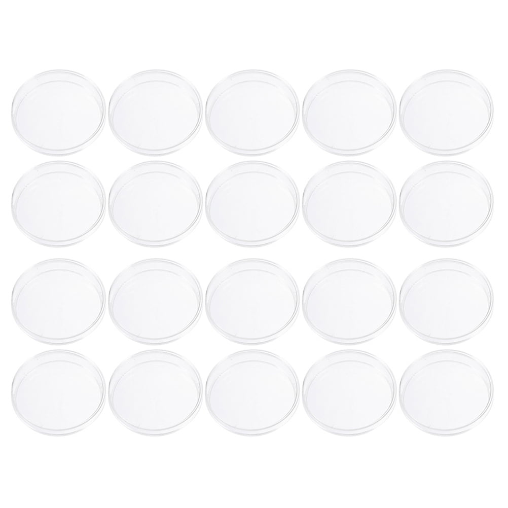 FELTECHELECTR 20 Pcs Laboratory Petri Dish Mycology Square Container ...