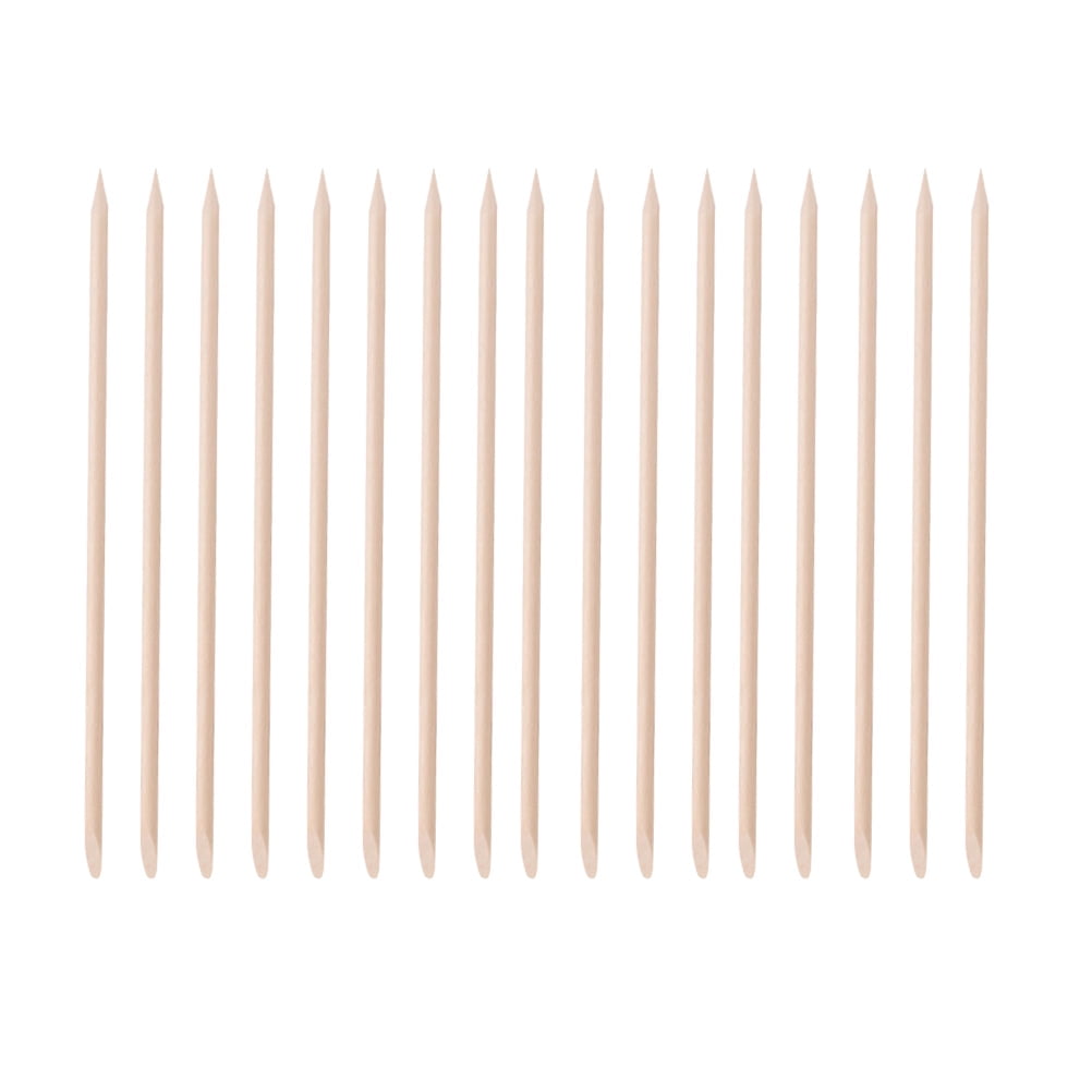 FELTECHELECTR 200Pcs Double-End Manicure Wooden Sticks for Dead Skin ...
