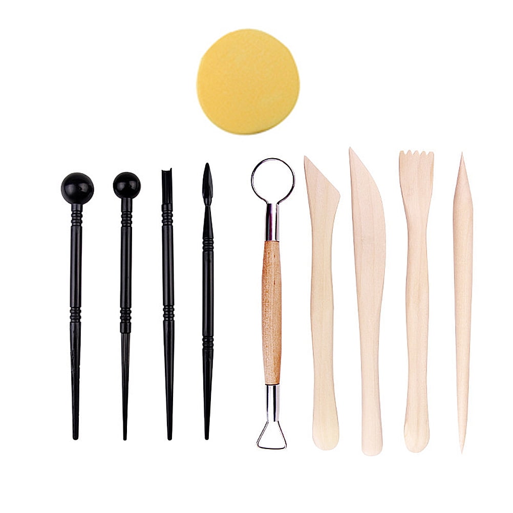 FELTECHELECTR 24Pcs Indentation Pen Multifunction Ceramic Pottery Tools ...