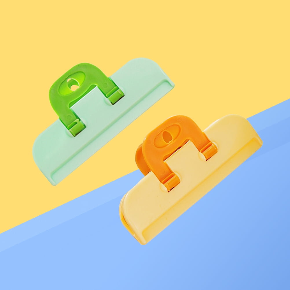 FELTECHELECTR Food Preservation Sealing Bag Clips Assorted Color 2Pcs 2 ...