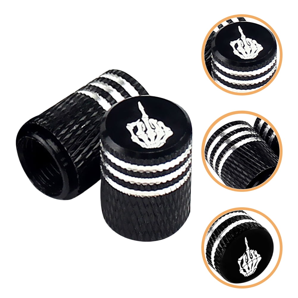 FELTECHELECTR 2Pack Valve Caps for Car Tires Ensuring Sealing Effect on ...