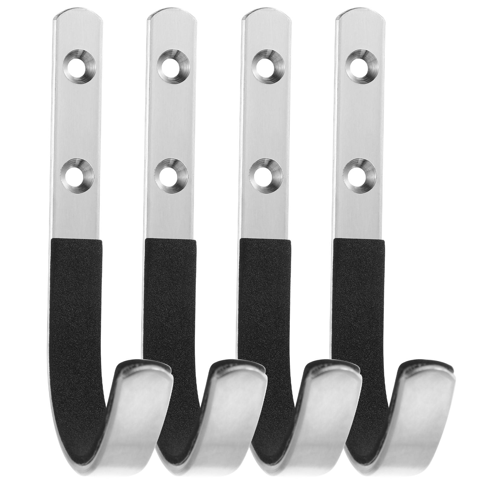 FELTECHELECTR 2Pairs Wall Hanging Hooks Steel Storage Hooks Organize ...