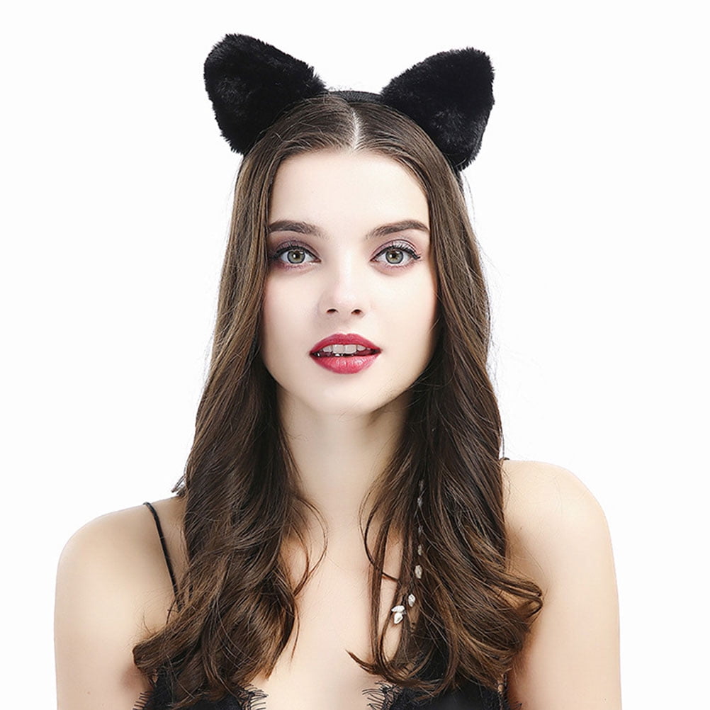 FELTECHELECTR Cute Cat Ears Headbands Kitten Headband for Girls 2Pcs ...