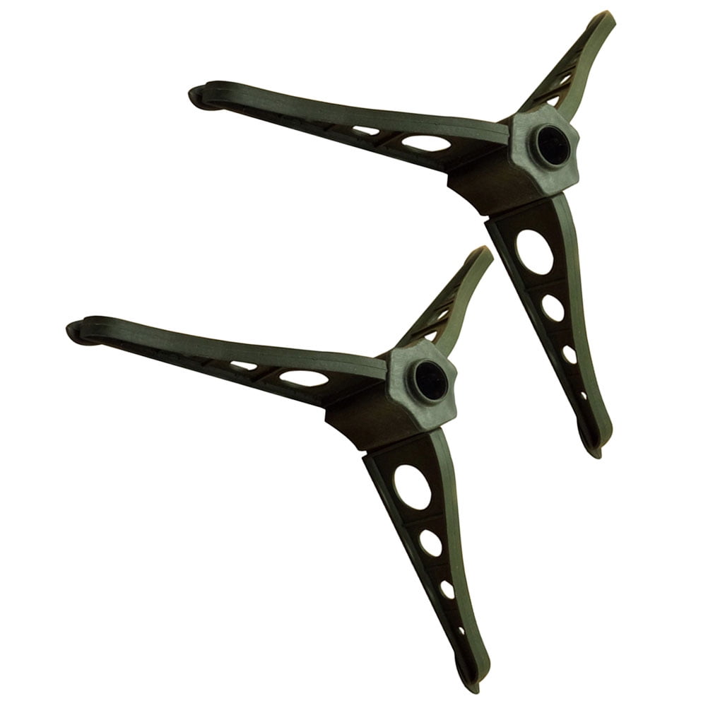 FELTECHELECTR 2Pcs Artificial Tree Riser Simple Structure Green Plastic ...