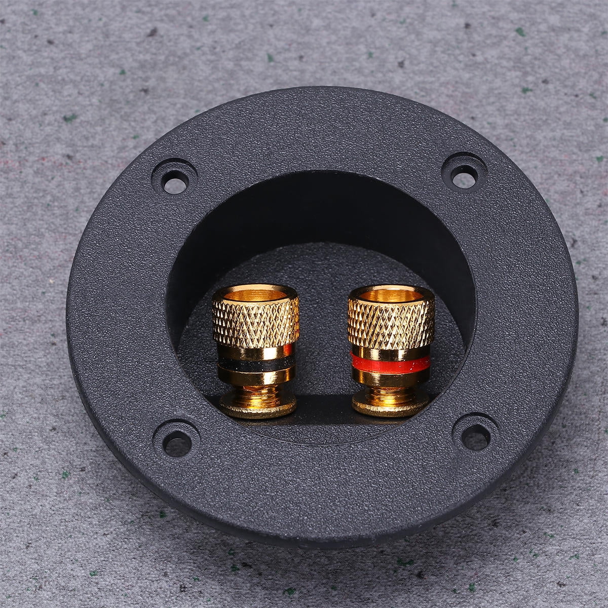 FELTECHELECTR 2Pcs Black Speaker Terminals Connectors for Audio ...