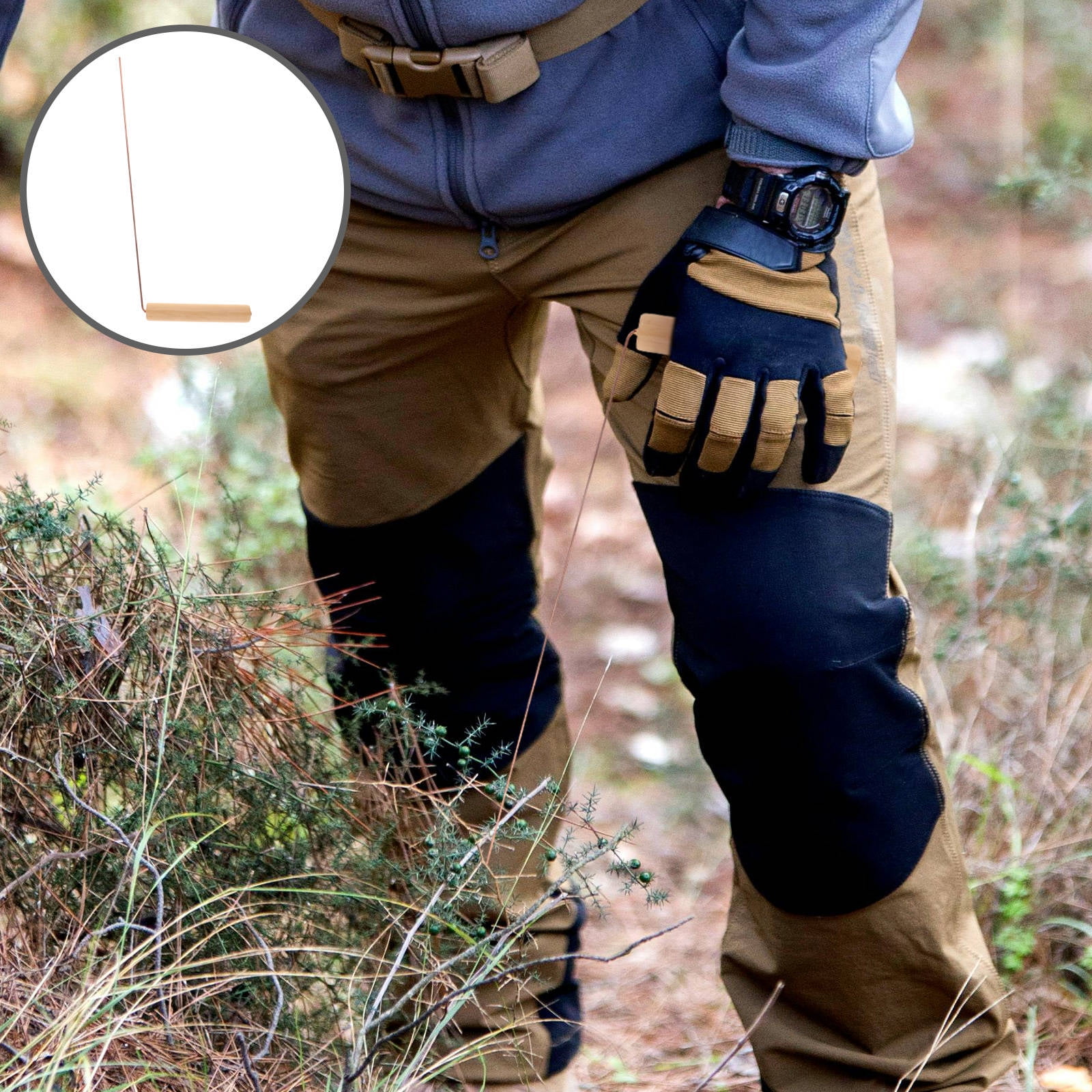 FELTECHELECTR 2Pcs Copper Dowsing Rods for Ghost Hunting and ...