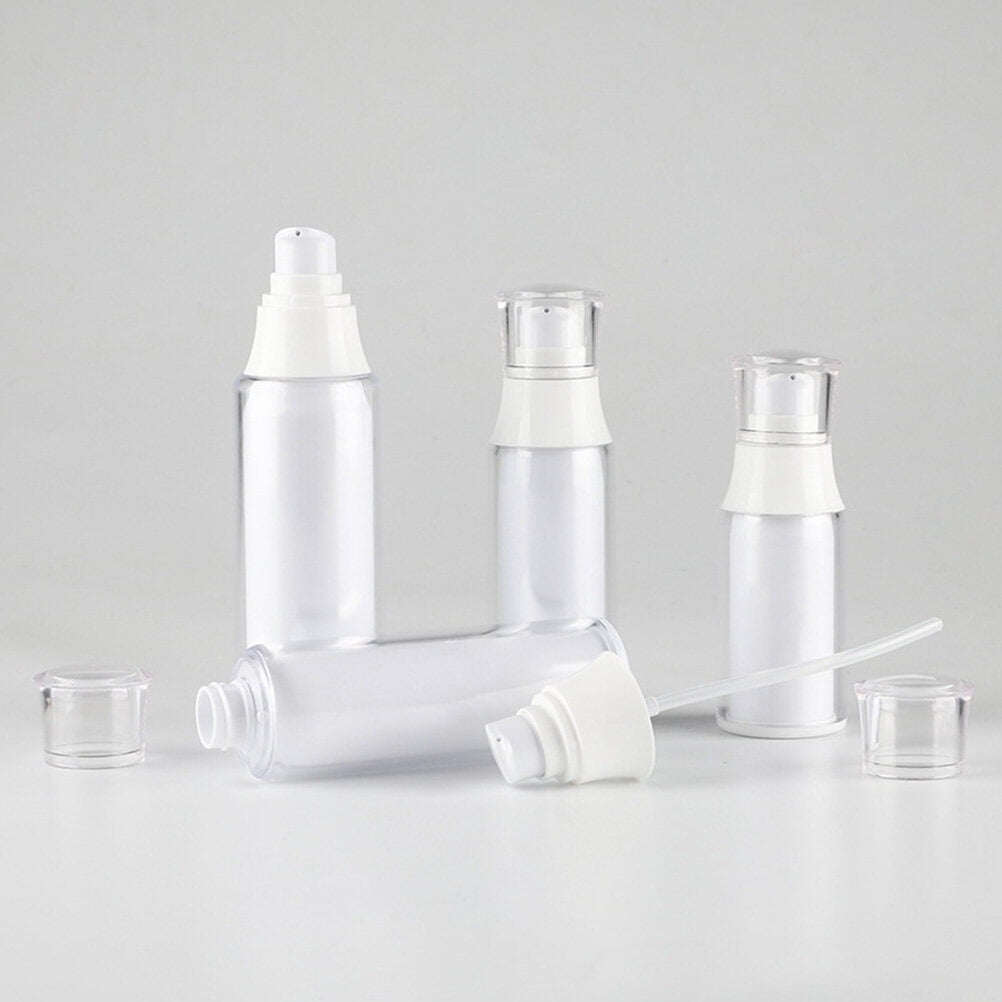 FELTECHELECTR 2Pcs Emulsion Bottle Plastic Pump Bottle Dispenser 50 ml ...