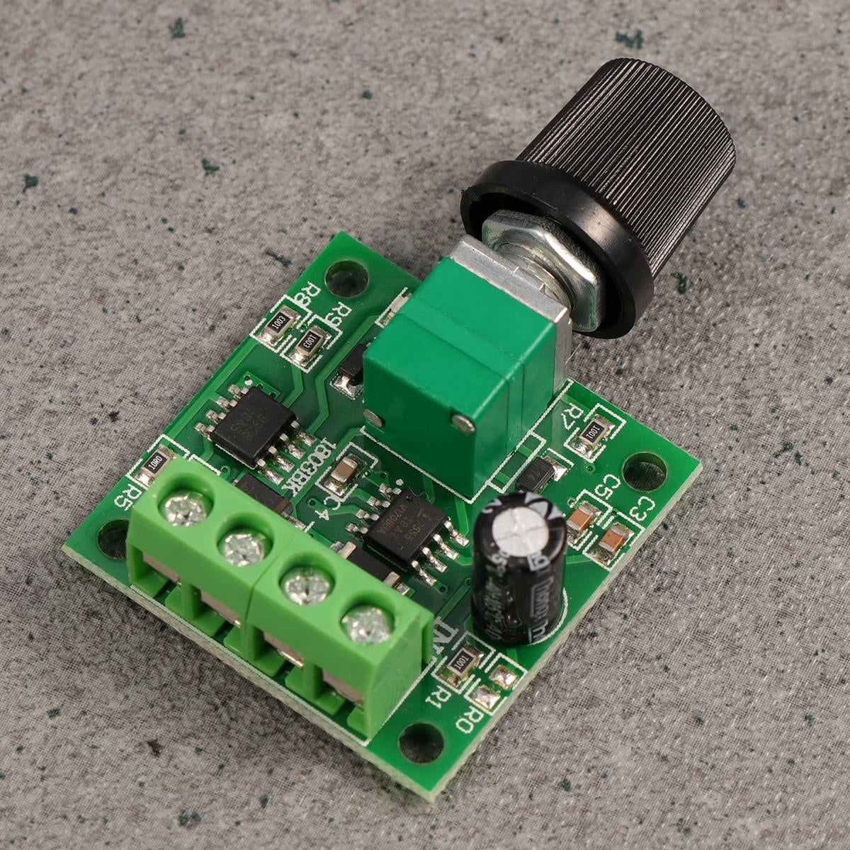 FELTECHELECTR DC Motor Regulator PWM Motor Controller PCB Board Green ...