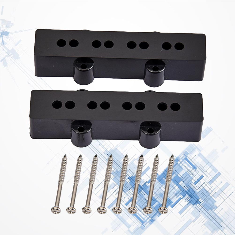 FELTECHELECTR 2Set Black Plastic Pickup Cover for Electric Guitar in ...