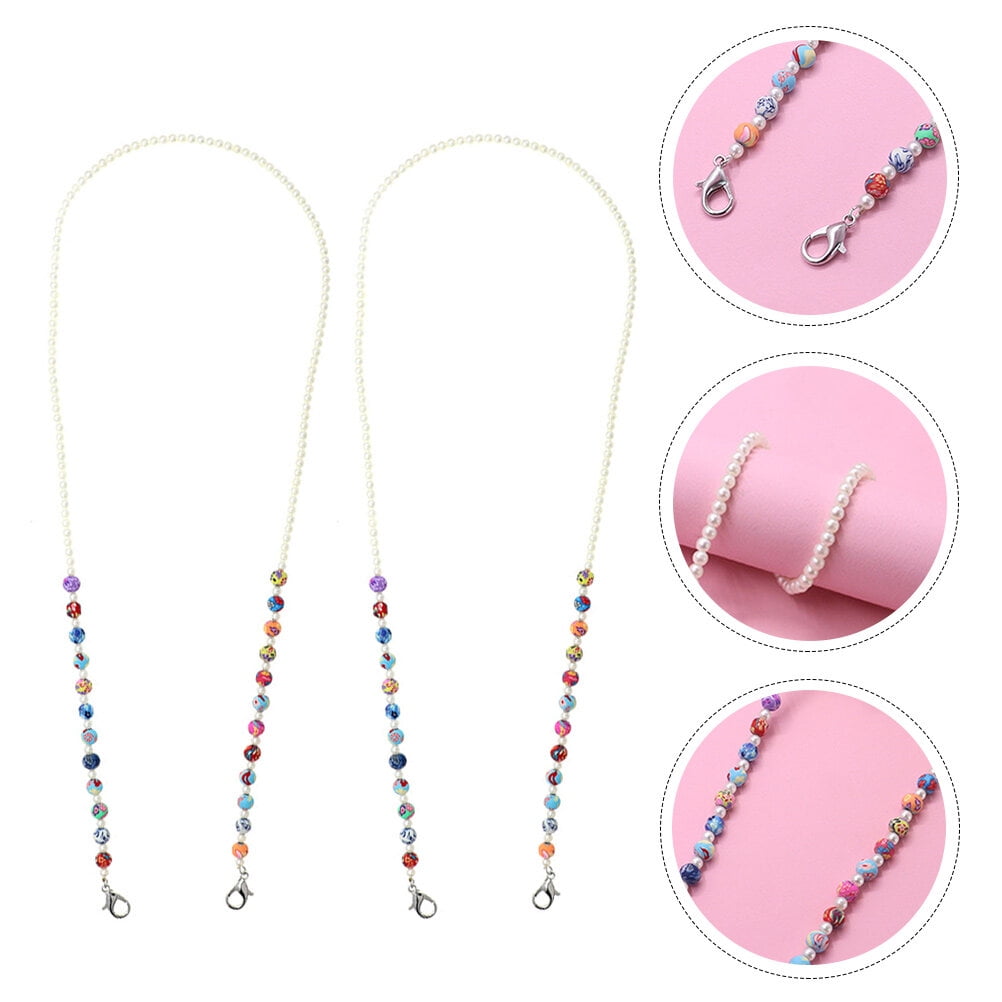 FELTECHELECTR 2Set Eyeglass Chains for Children Portable and Stylish ...
