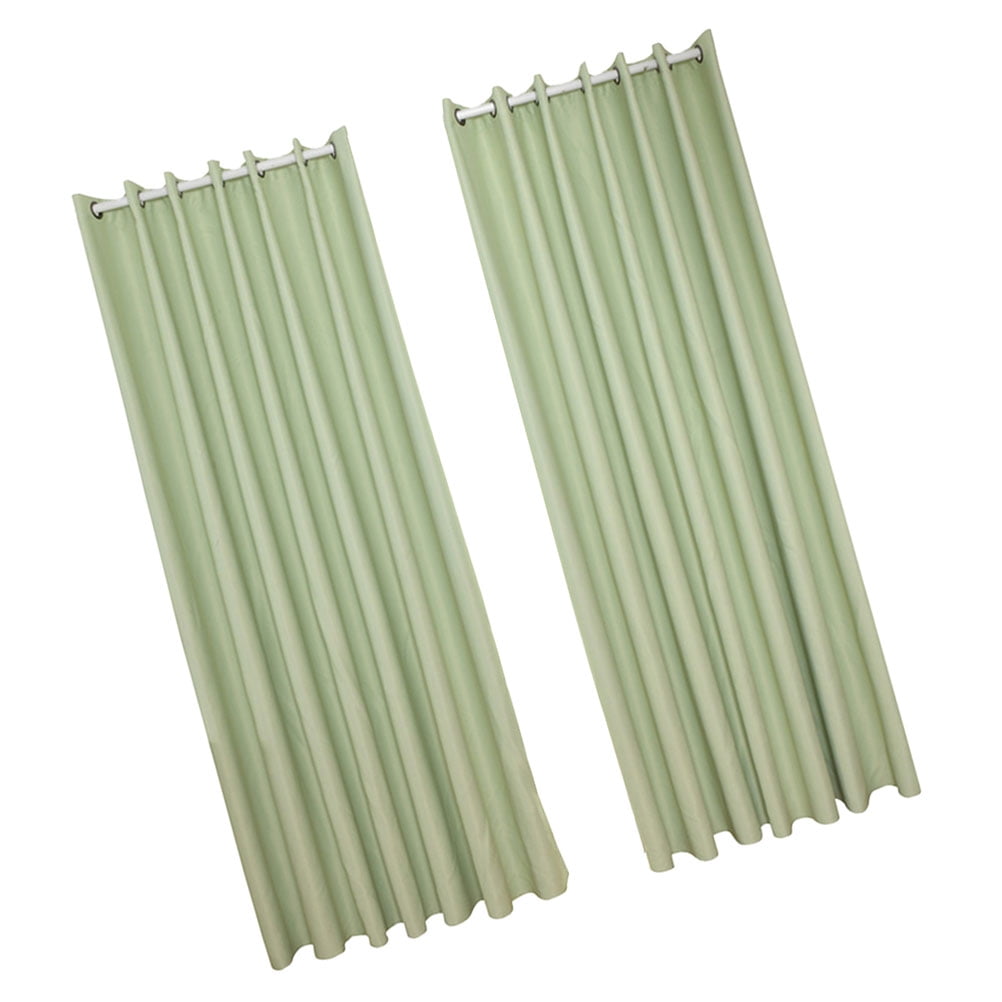 FELTECHELECTR 2Set Rectangular Blackout Curtains for Bedroom and Living ...