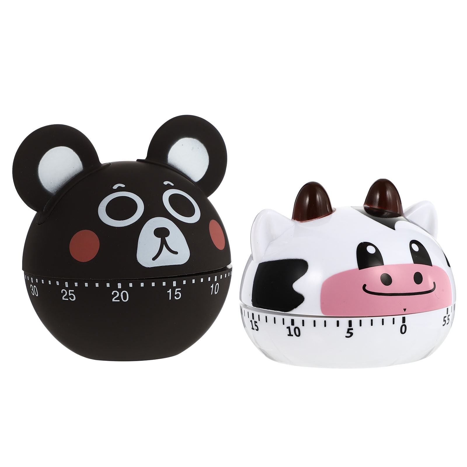 FELTECHELECTR 2Set Retro Kitchen Timer Reminder in Multi Colors for ...