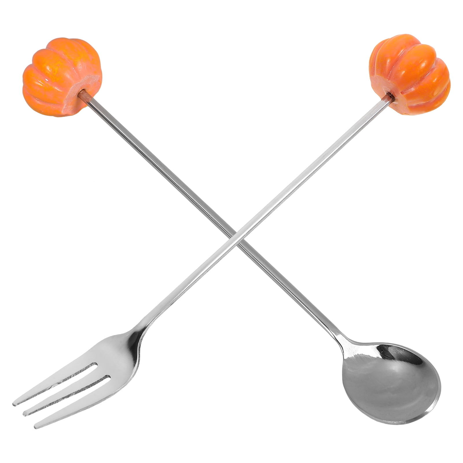 FELTECHELECTR 2X Forks Stainless Steel Kitchen Utensils Spoons And ...