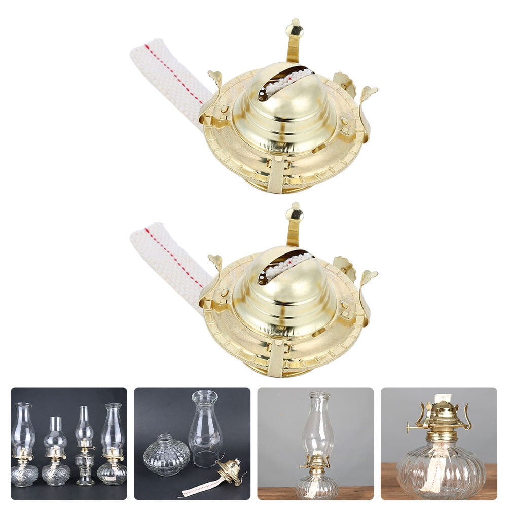 FELTECHELECTR Kerosene Lamp Burners Aluminum Alloy 3Pcs For Oil Lamp ...