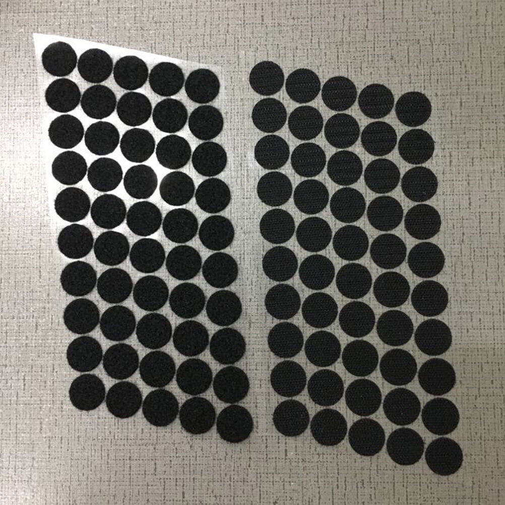 FELTECHELECTR 300Pairs Round Adhesive Dots for Hooks and Loops in ...