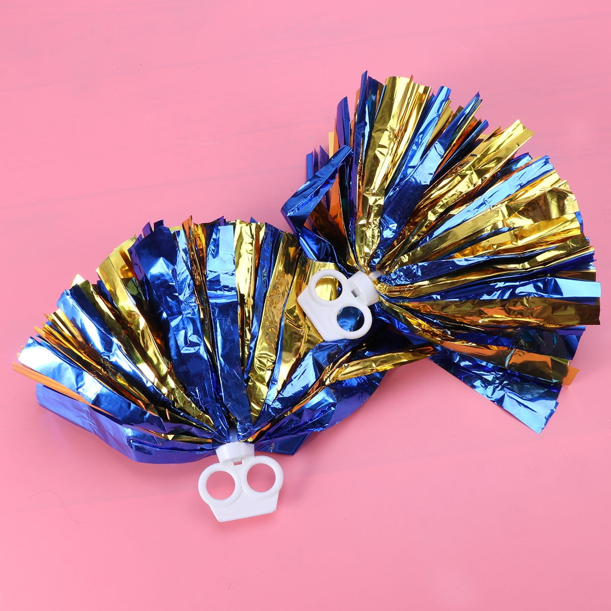 FELTECHELECTR 3Pack Round Plastic Cheerleading Poms Suitable for Dance ...