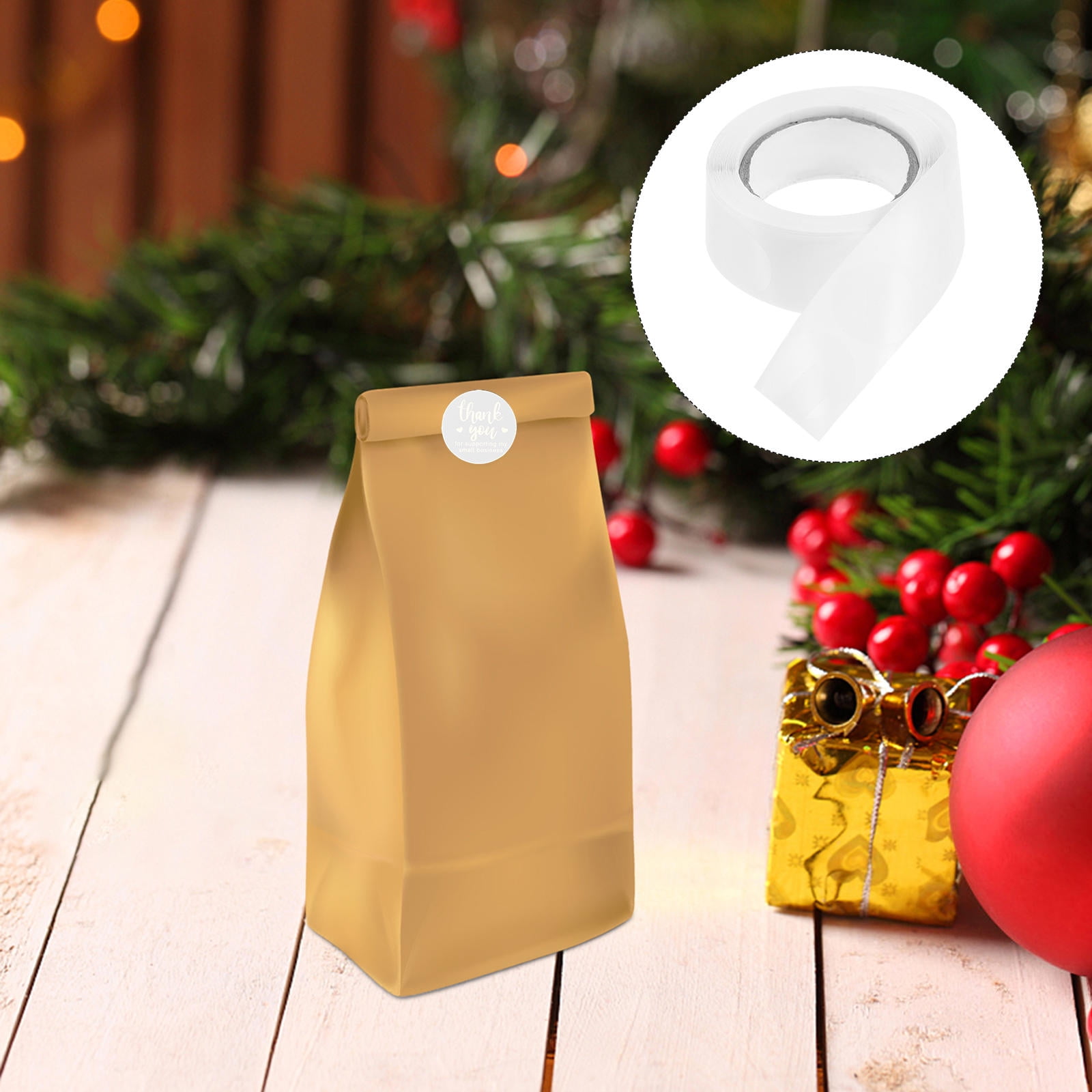 FELTECHELECTR 3Pack Round Sticker for Box Sealing General Users 1000pcs ...